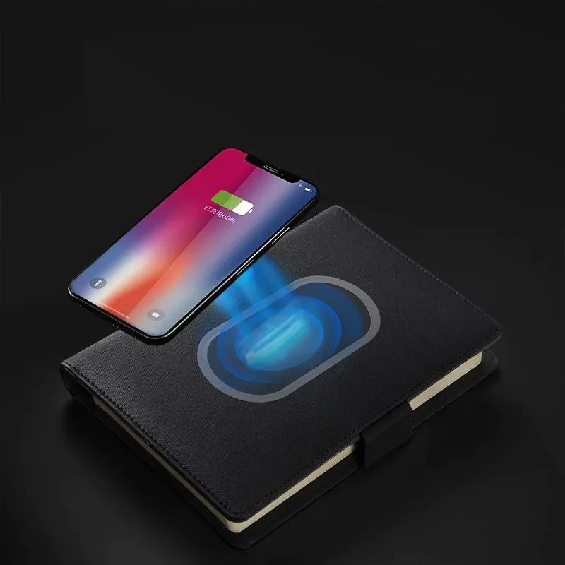 The PH01 Smart Wireless Charging Notebook With 8000mAh Powerbank – Mobigear
