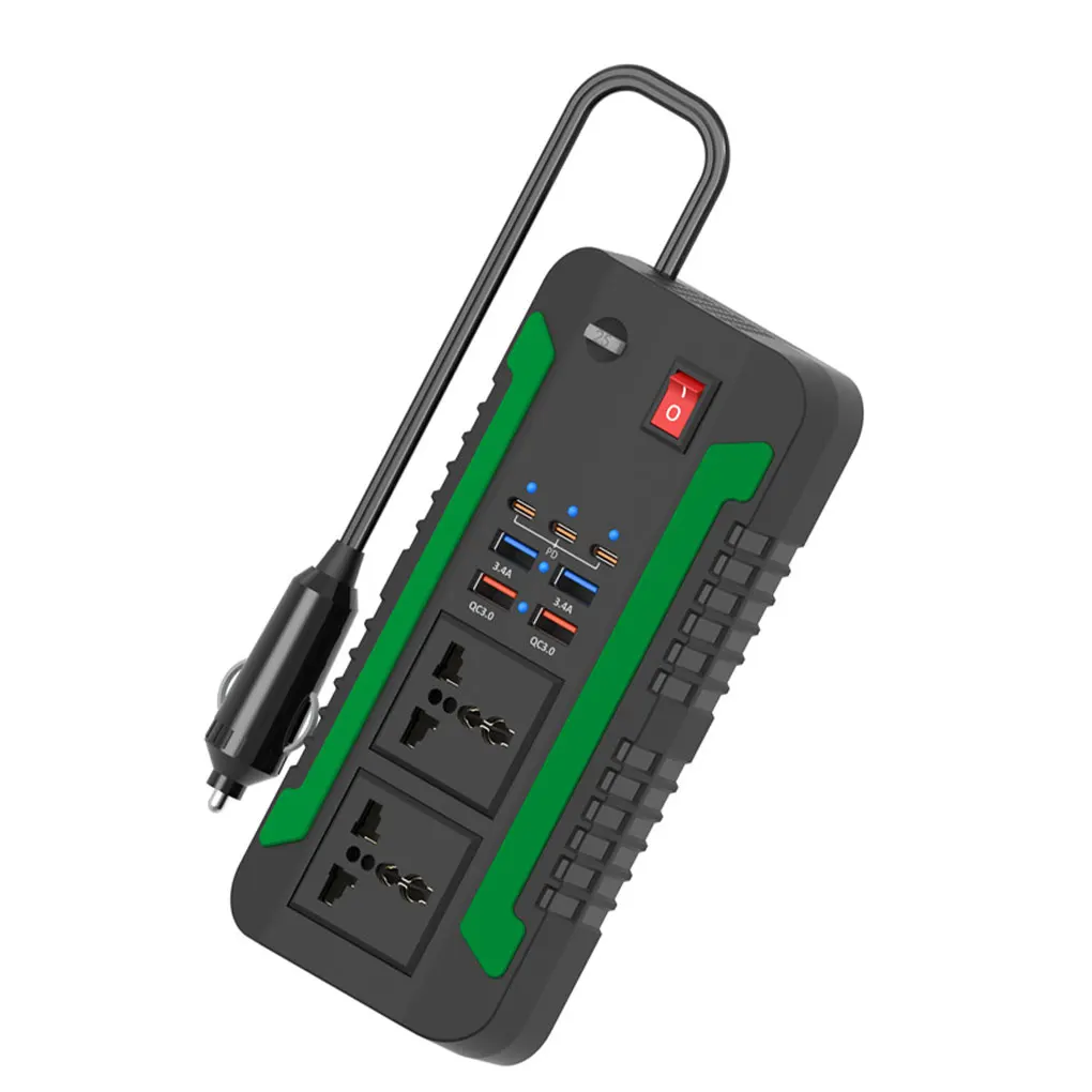 Stark Inverter 300W Dual Port Fast Charging Car Power Station