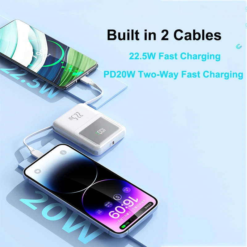 Premium WST Portable 10,00mAh 22.5W Power Bank
